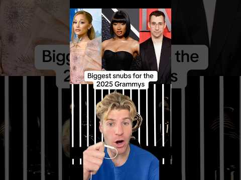 Biggest snubs for the 2025 Grammy Awards 👀