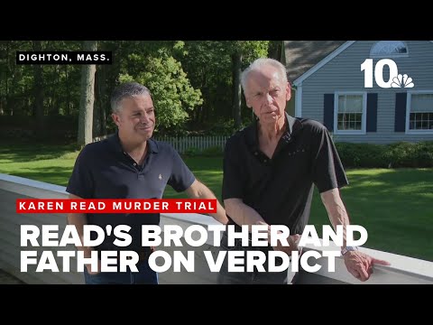 Karen Read's father, brother share emotions after verdict