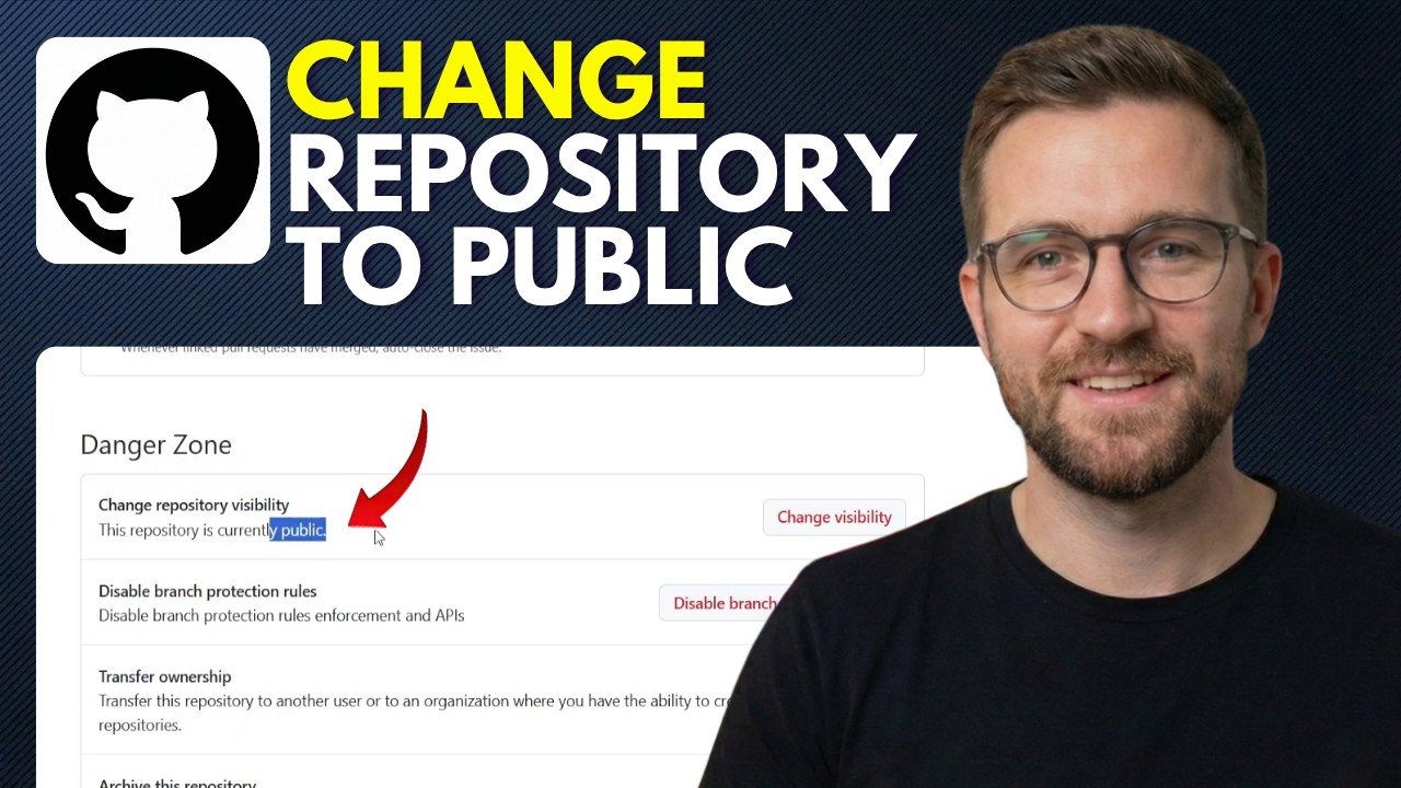 How to change GitHub repository from private to public (Step By Step 2026)