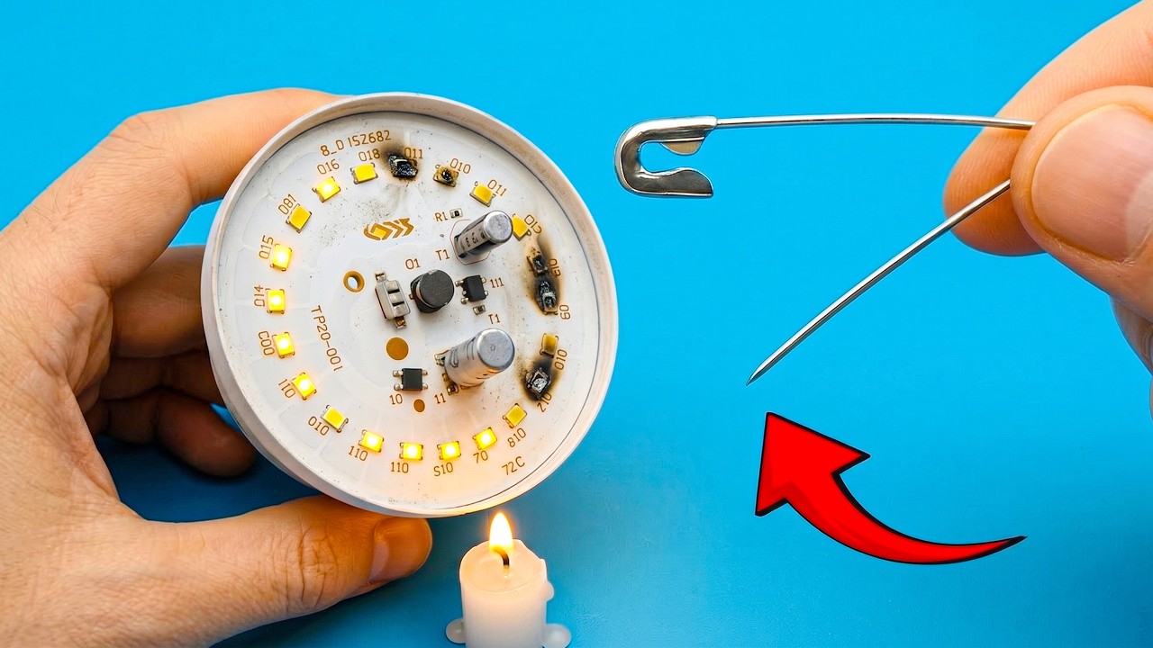 Never Throw Away Old LED Bulbs! Revive Them With This Genius Trick