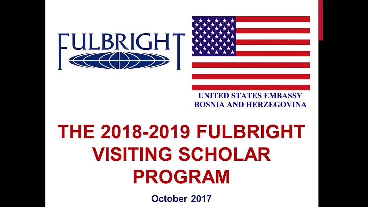 2018-2019 Fulbright Visiting Scholar Program Information Session