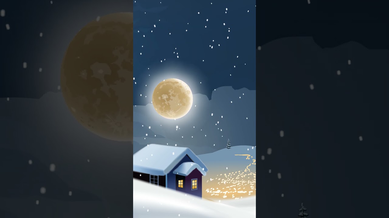 Snow animation #aftereffectsanimation