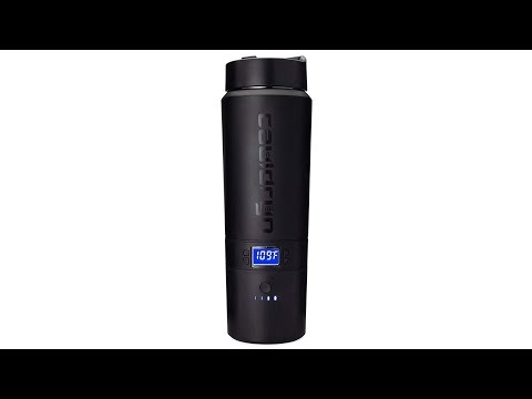 Cauldryn Coffee Travel Mug | 16 Ounce, Heated, 10Hour Battery Life, Temperature Controlled Smart Mug