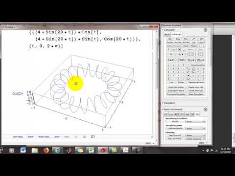 13.1 Plotting space curves in Mathematica