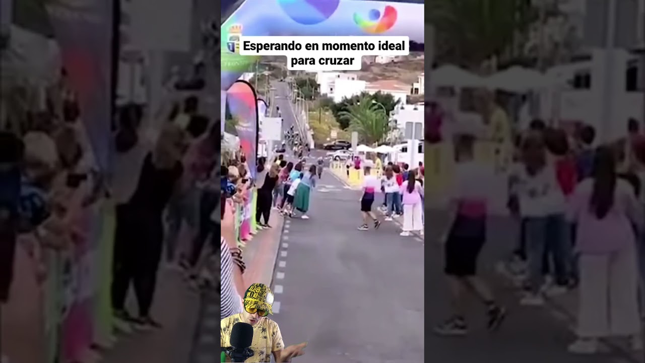 Incredible! Cyclist Loses Victory to Girl Who Crosses the Finish Line