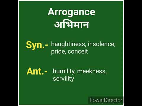 #shorts।#synonymsofarrogance।#antonymsofarrogance।#ytshorts।#youtubeshorts।#learnenglishthroughhindi