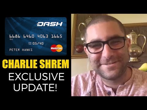 BREAKING NEWS - Charlie Shrem answers 14 questions about NEW Dash Pay Card!