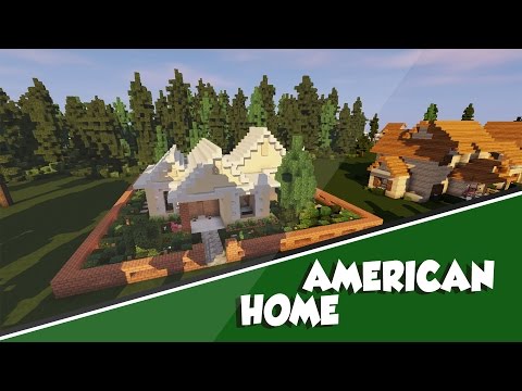Small American House Minecraft Map