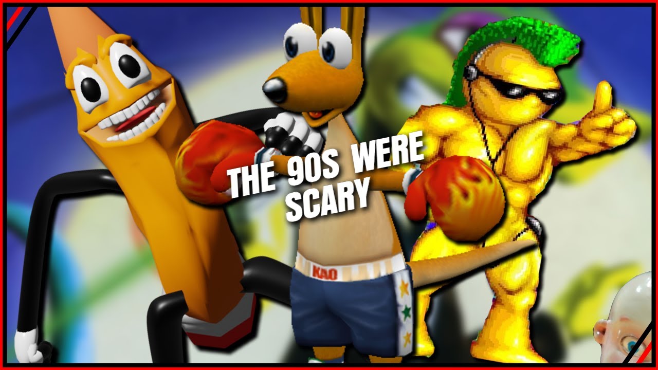 Exploring The Weird World of 90s Video Game Mascots
