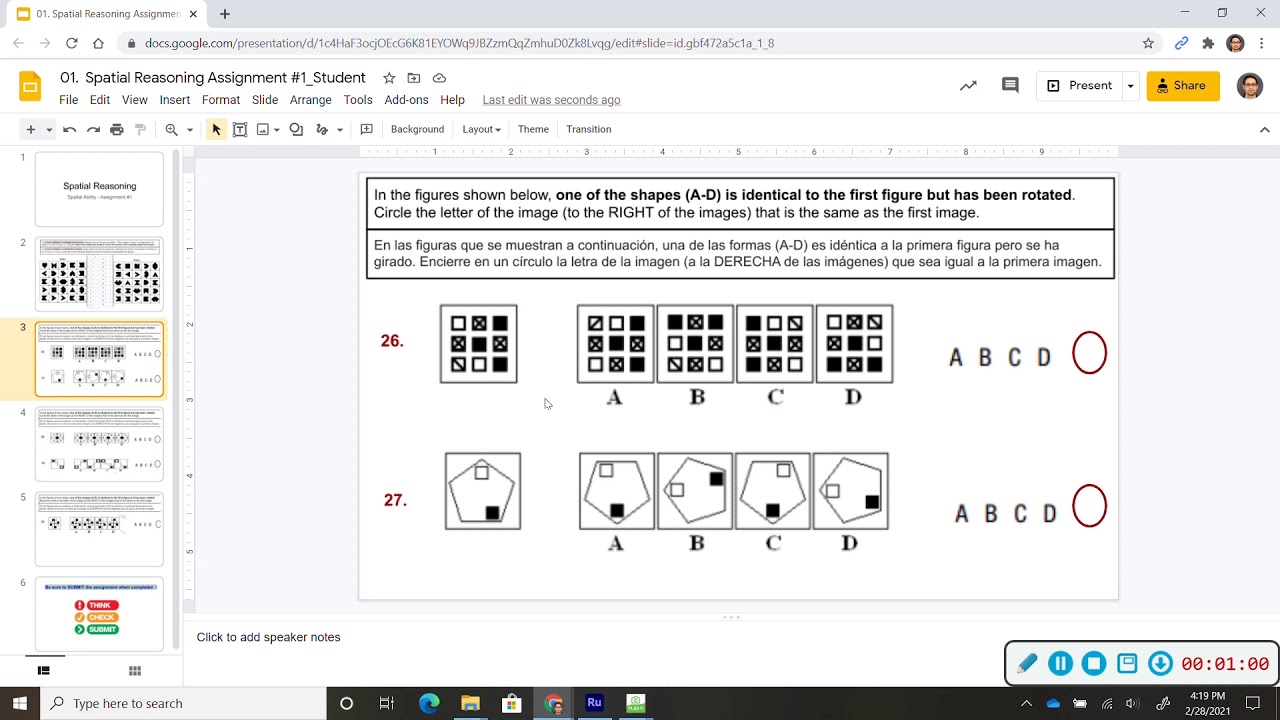 CAD Assignment 1 English