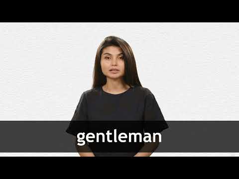 How to pronounce GENTLEMAN in American English