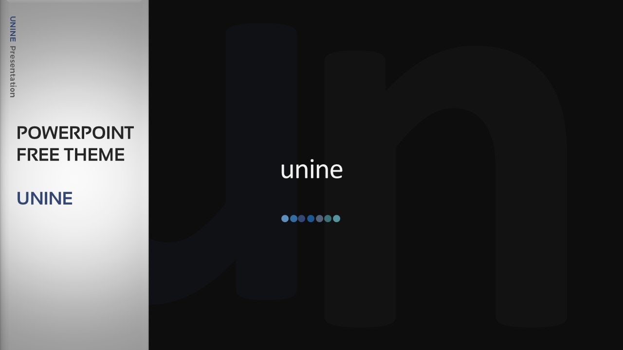 Unine PowerPoint Presentation Template | Best Free PowerPoint Templates Channel