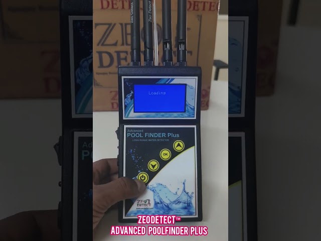 Quad Antenna System PoolFinder Plus Long Range Water Detector - Quad ...