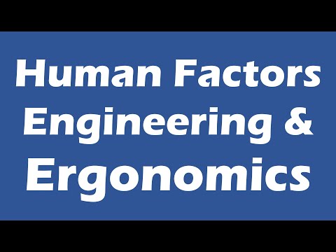 #01 Human Factors Engineering And Ergonomics - Ergonomics and Productivity Engineering Course
