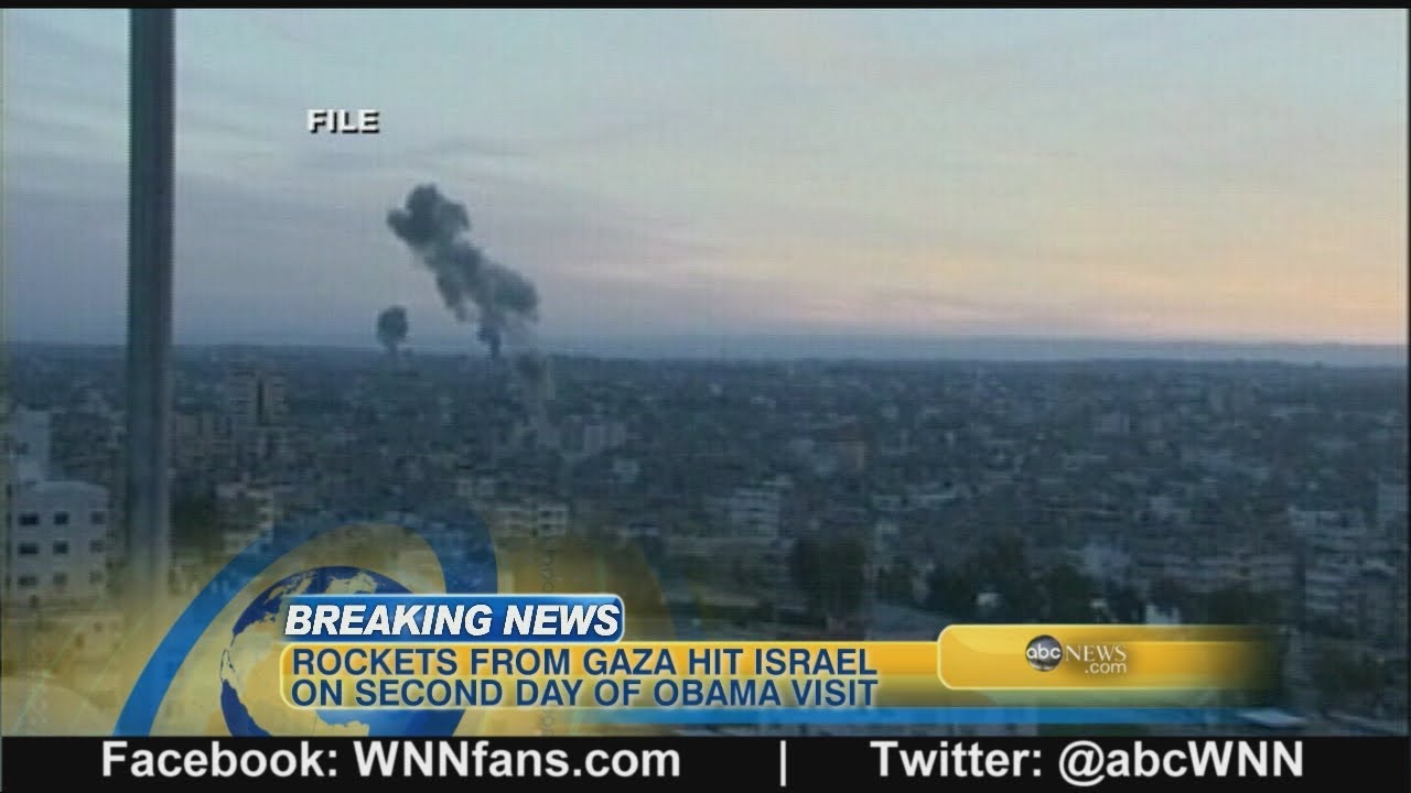 Two Rockets Fired From Gaza Into Israel