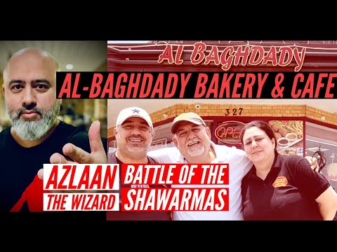 Albaghdady bakery and cafe - Shawarma + IRAQi style food in #Dallas. #food #asmr #entertainment.