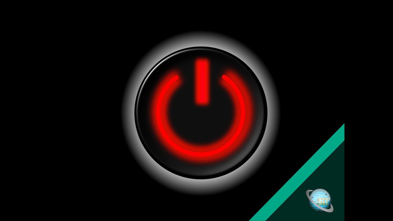 Inkscape Tutorial Light power button