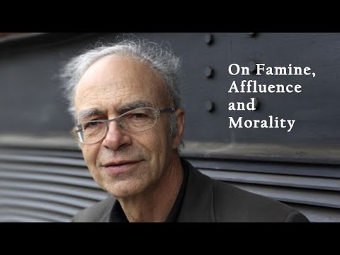 Peter Singer Famine Affluence and Morality
