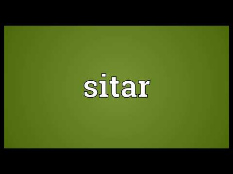 Sitar Meaning