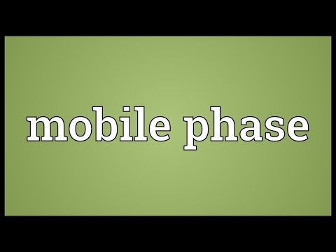 Mobile phase Meaning