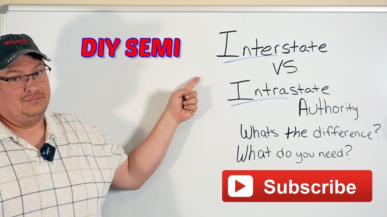 Interstate vs. Intrastate authority. What's the difference? Which states require Intrastate?