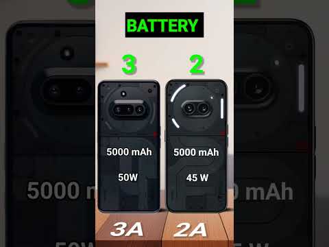 Nothing Phone 3a vs 2a Comparison 🔥#nothingphone3a #smartphone
