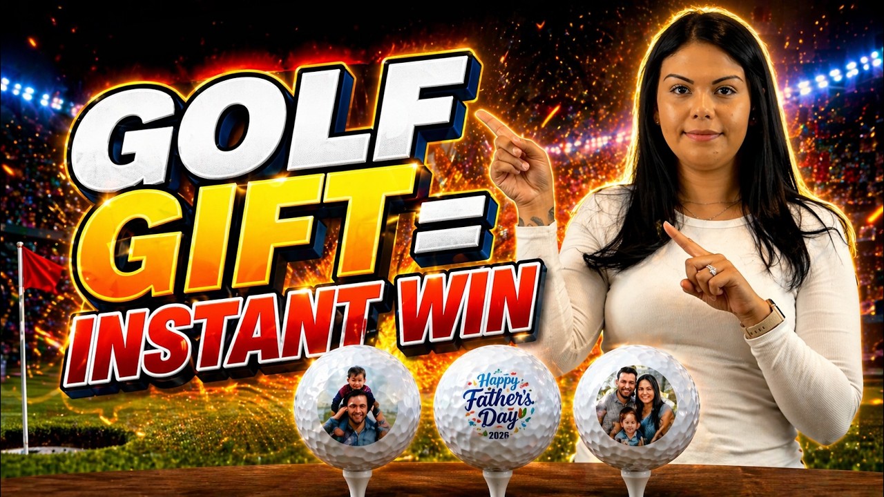The Father's Day Gift Every Golf Dad Actually Wants: Custom Photo Golf Balls | Make-A-Ball