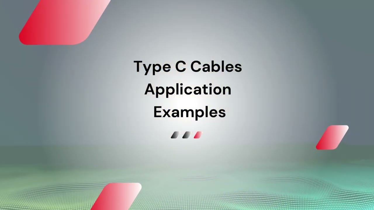 Type C Cables - Application Examples - element14 Community