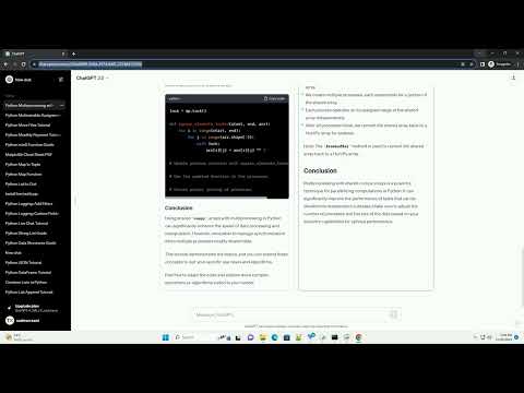 python multiprocessing shared numpy array