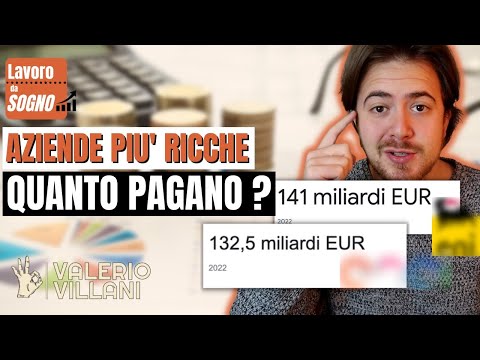 Le 10 Aziende più ricche in Italia e i loro STIPENDI: Report Aziende Italiane 2023