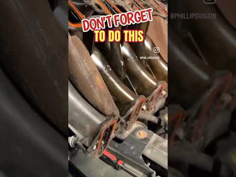 DONβT FORGET TO REPLACE YOUR INTAKE MANIFOLD GASKETS. Link to full video in the description. #shorts