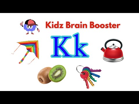 Words that start with Letter K | Lesson 11 - Alphabet word series| #Phonics #alphabets #learnenglish