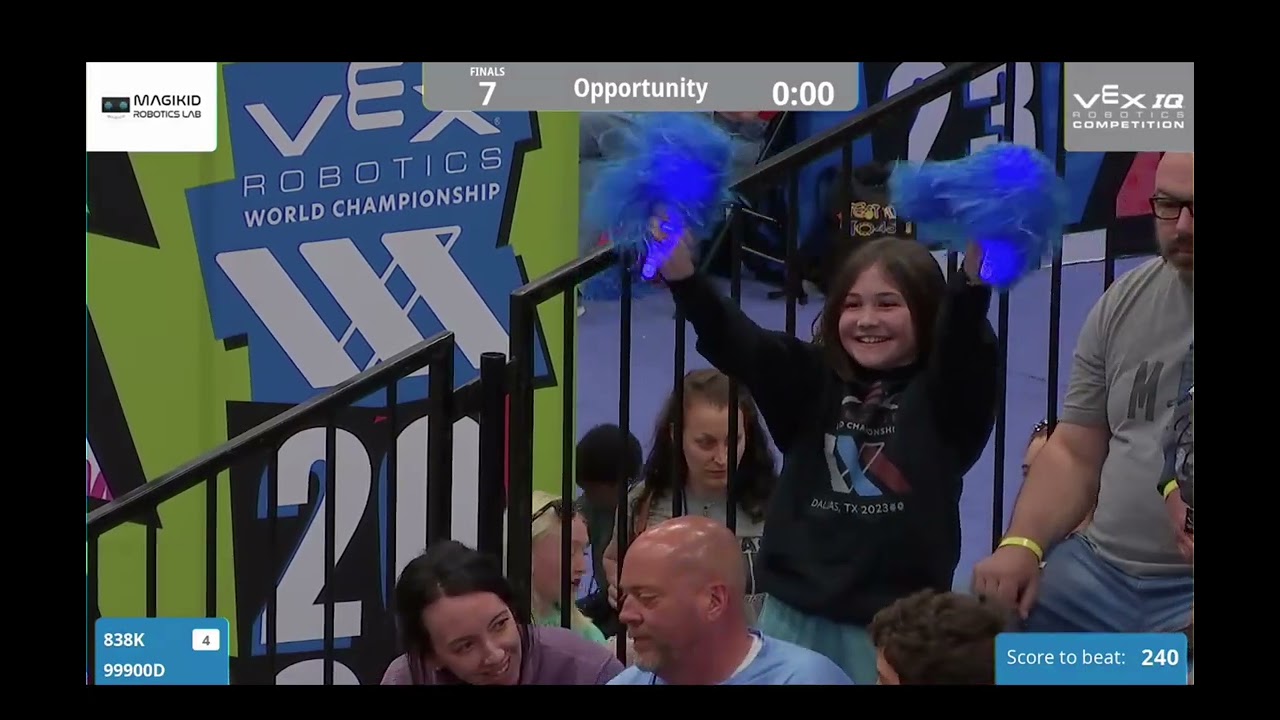 Blaze Robotics Academy |  Blaze Team at VEX IQ Worlds Championship 2023 (838K)
