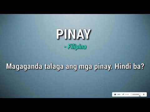 Tagalog Slang Words (Vocabulary part 21)