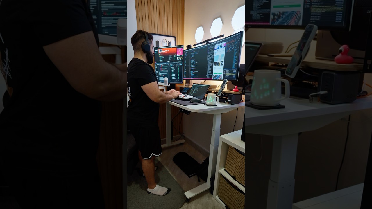 Work from home morning routine 👨🏻‍💻