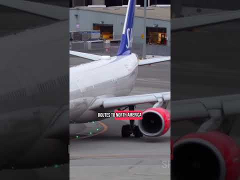 Scandinavian Airlines (SAS) impact on Europe and Scandinavia. #aviation #scandinavia #airbus #boeing