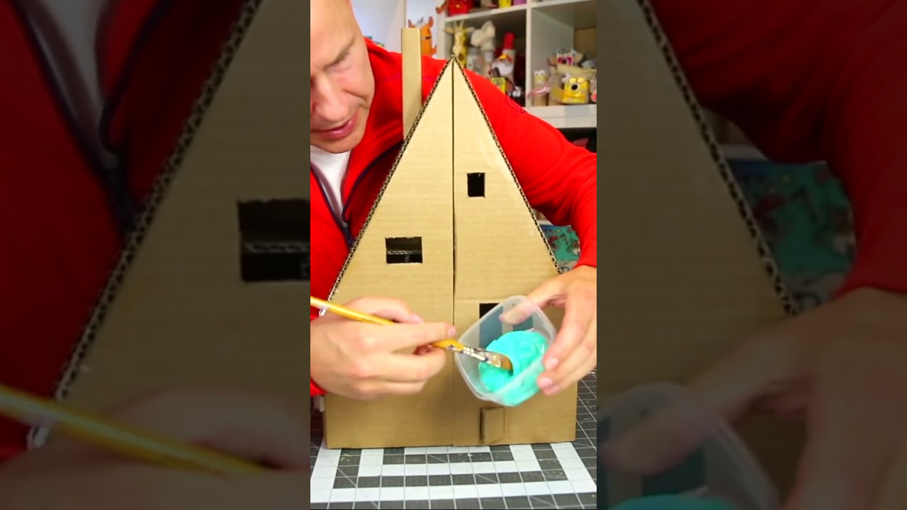 Cardboard Pencil House - Awesome Desk Organizer | Back to School with Box Yourself