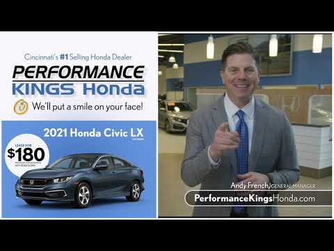 Lease a new 2021 Honda Civic LX | Performance Kings Honda