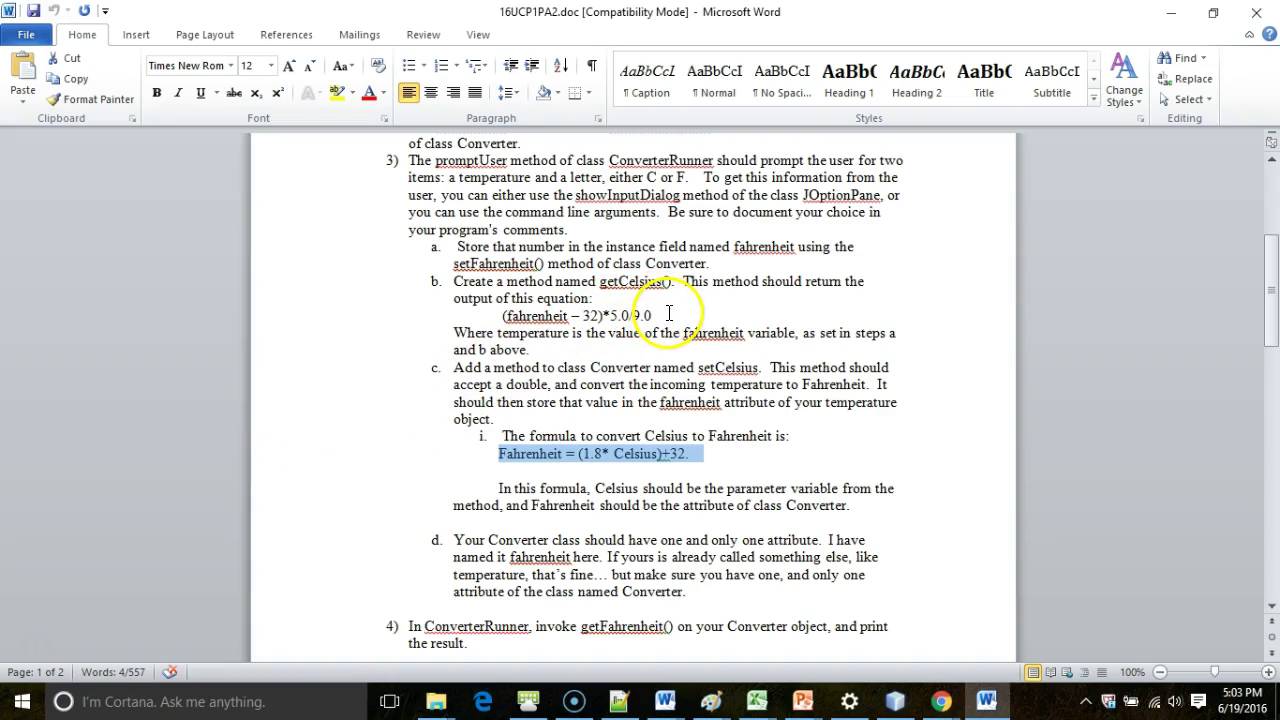 Hints for Programming Assignment 1, Part 2, CP1 Java