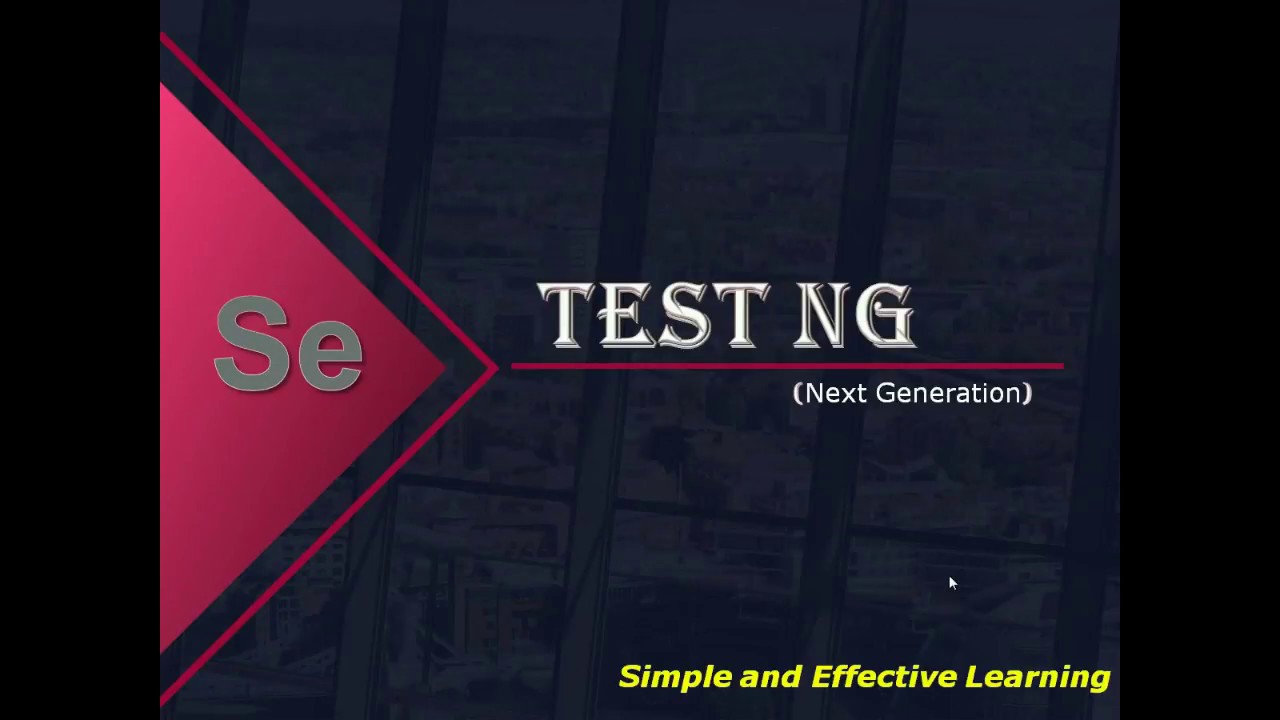 TestNG Framework in Selenium || TestNG Tutorial  || Selenium Tutorial for beginner