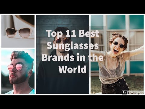 Top 11| Best Sunglasses | Brands In The World | Expensive