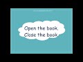 句子活用：Open the book. / Close the book. | 英語文 | 均一教育平台