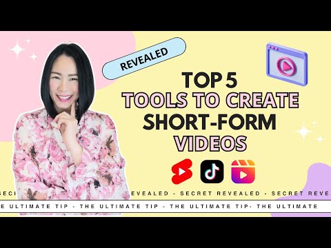 My Top 5 Tools To Create Short Form Video | Reels & TikTok