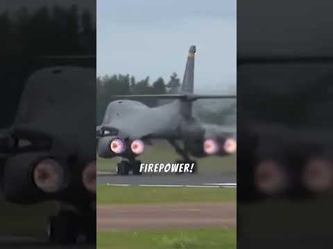 Supersonic Powerhouse: The B-1B Lancer’s Incredible Speed! #shorts #aviation #facts #usaf