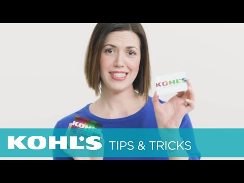 What Are the Benefits of a Kohl's Charge Card? | Kohl's