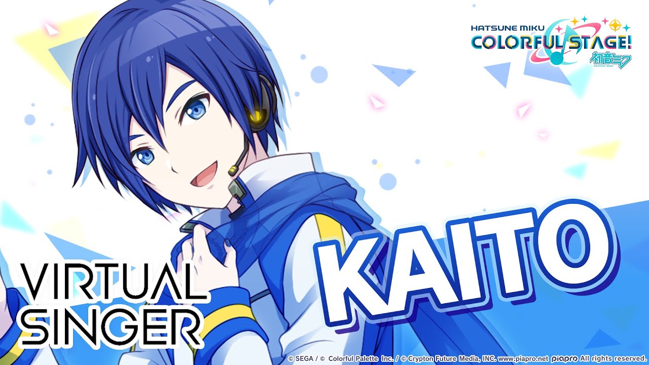 HATSUNE MIKU: COLORFUL STAGE! - KAITO from Virtual Singer Character Introduction