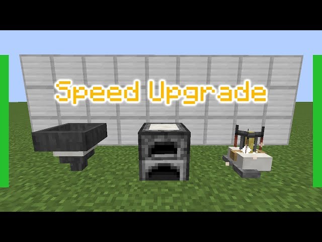 [1.13 Datapack] Speed Upgrade for blocks Minecraft Data Pack