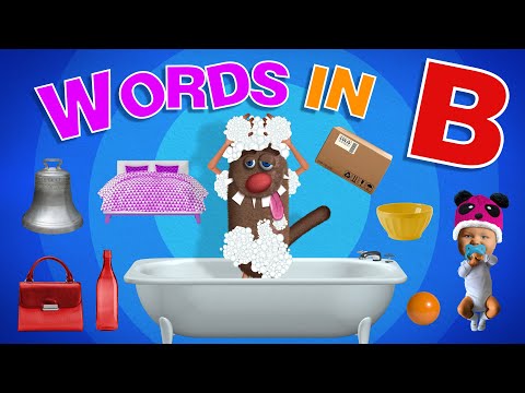 Foufou - Let's Learn Words that Start with B for Kids (S01) 4k