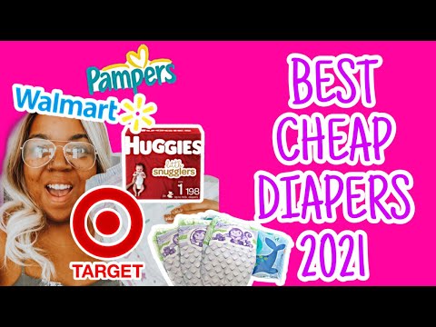 BEST CHEAP DIAPERS 2021 | DIAPER BRAND COMPARISON | MOM TESTED | DIAPER LEAK ABSORPTION TEST