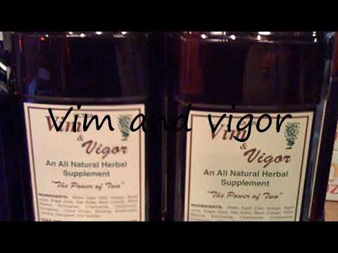 How to Pronounce Vim and vigor?